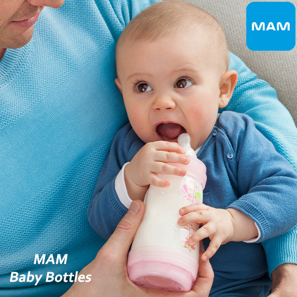 MAM Anti Colic & Glass Bottles l SkinSoft Teats l Baby City
