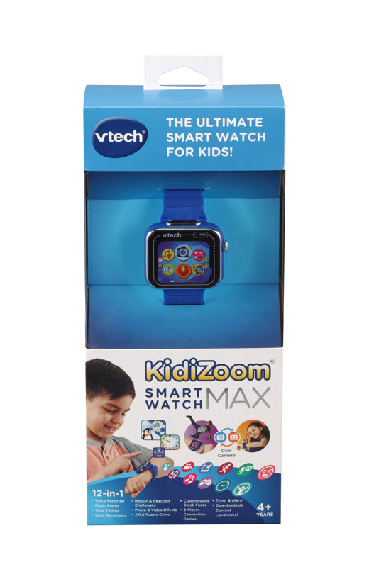 VTech KidiZoom® Smart Watch MAX Blue at Baby City