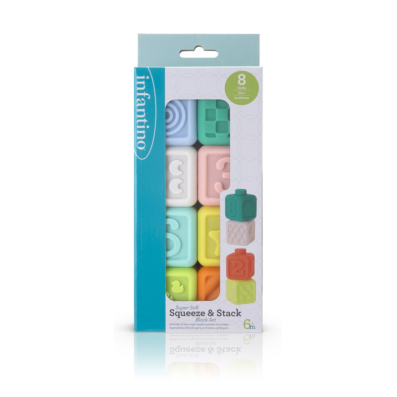 Infantino Super SOFT Pluggable Cubes at Baby City