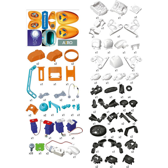 Clementoni Science Museum AiRo Artificial Intelligence Robot – Baby City