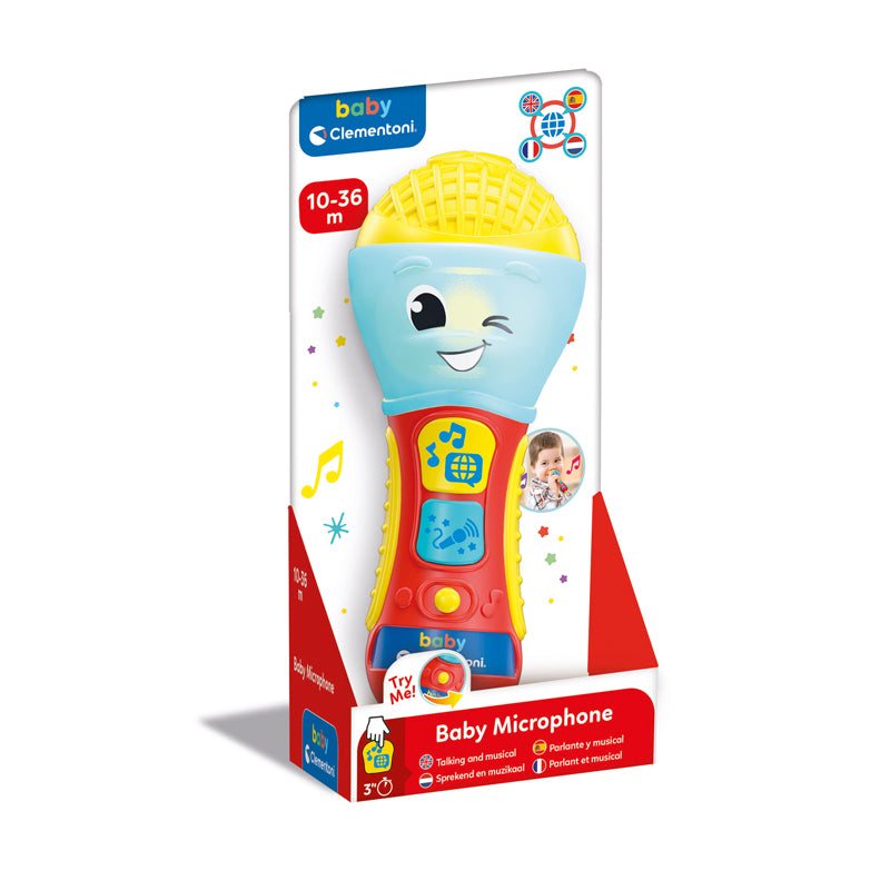 Clementoni Baby Microphone – Baby City