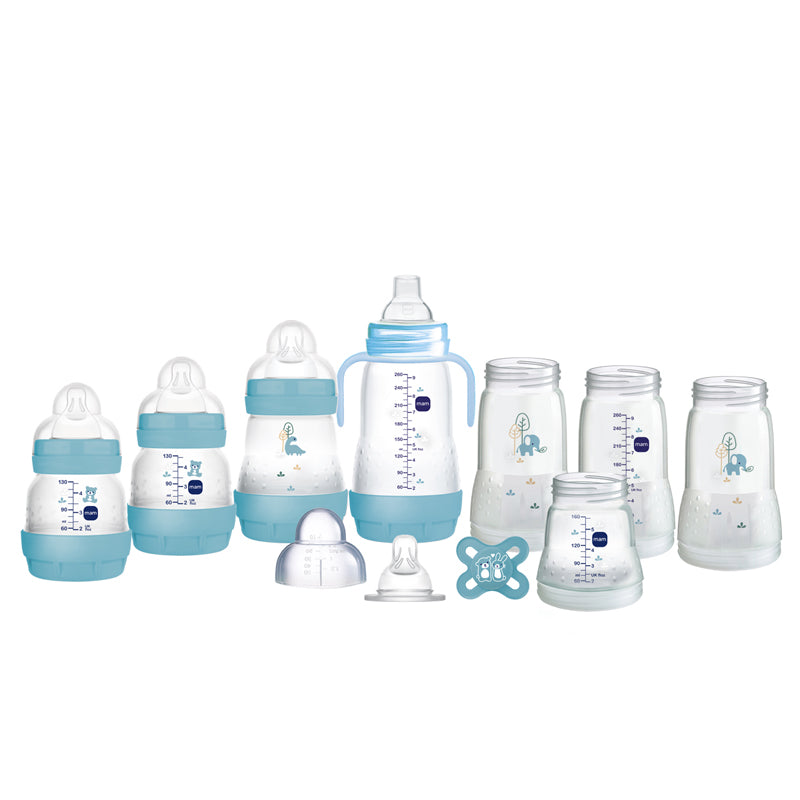 MAM Bottle Starter Sets Blue at Baby City Online