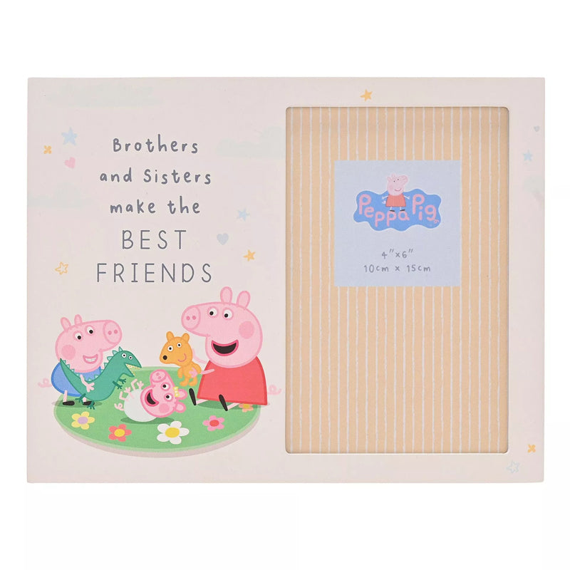 Peppa Pig Brothers & Sisters Photo Frame at Baby City