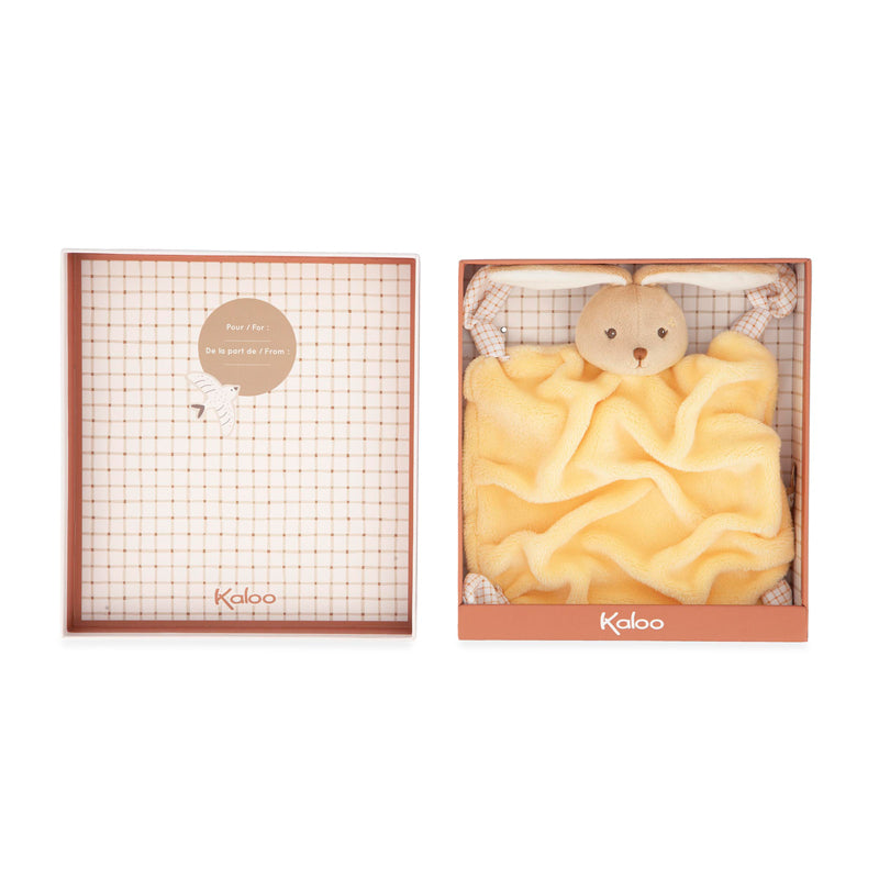 Kaloo Intemporel Doudou Rabbit Yellow at Baby City