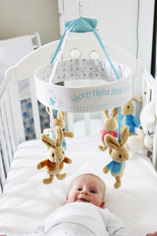 Peter Rabbit Musical Cot Mobile l Baby City UK