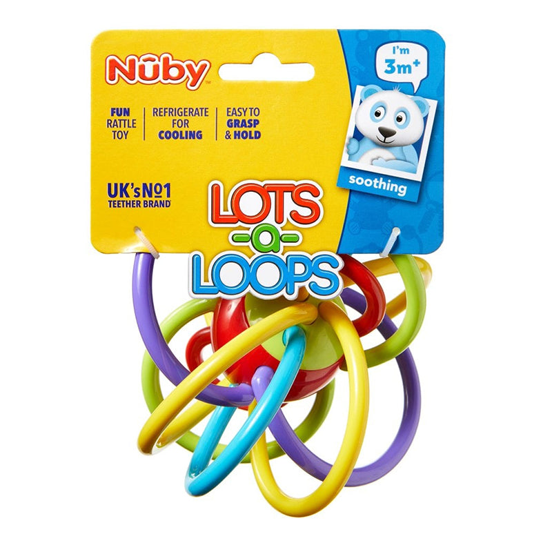 Nuby Lots Of Loops Teether l Baby City UK