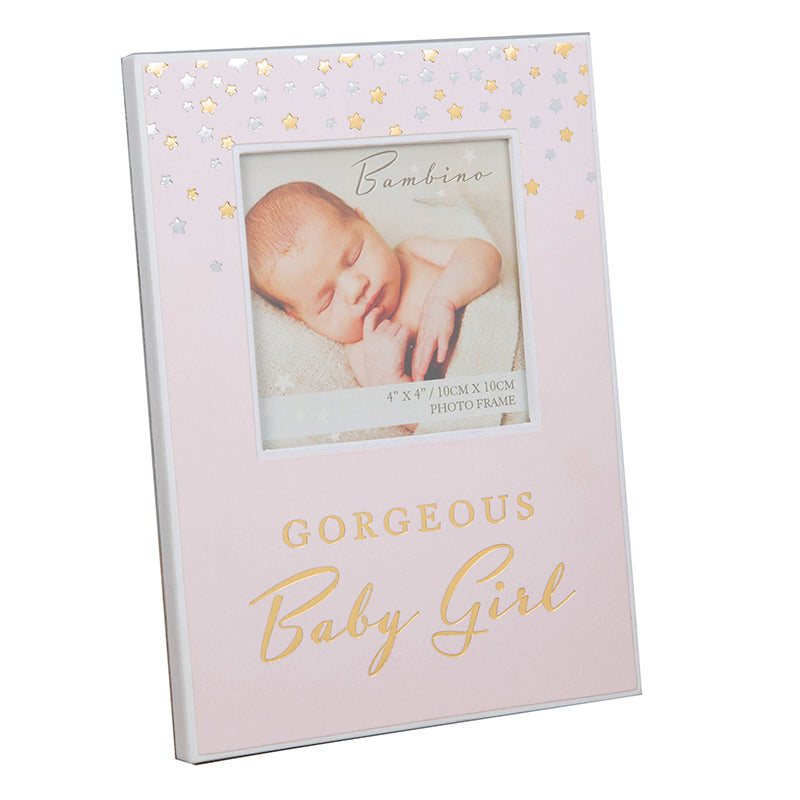 Bambino Little Stars Photo Frame Gorgeous Baby Girl l Baby City UK