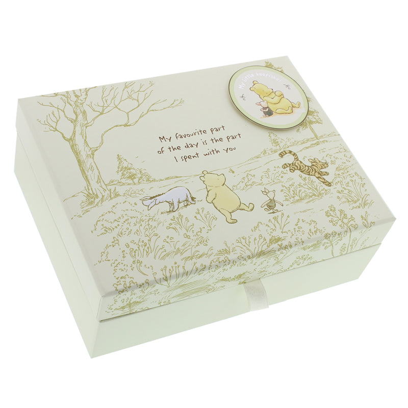 Disney Classic Pooh Heritage Keepsake Box With Compartments l Baby City UK