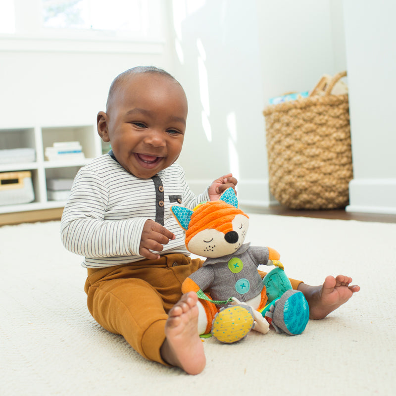 Infantino Go Gaga Playtime Pal - Fox l Baby City UK