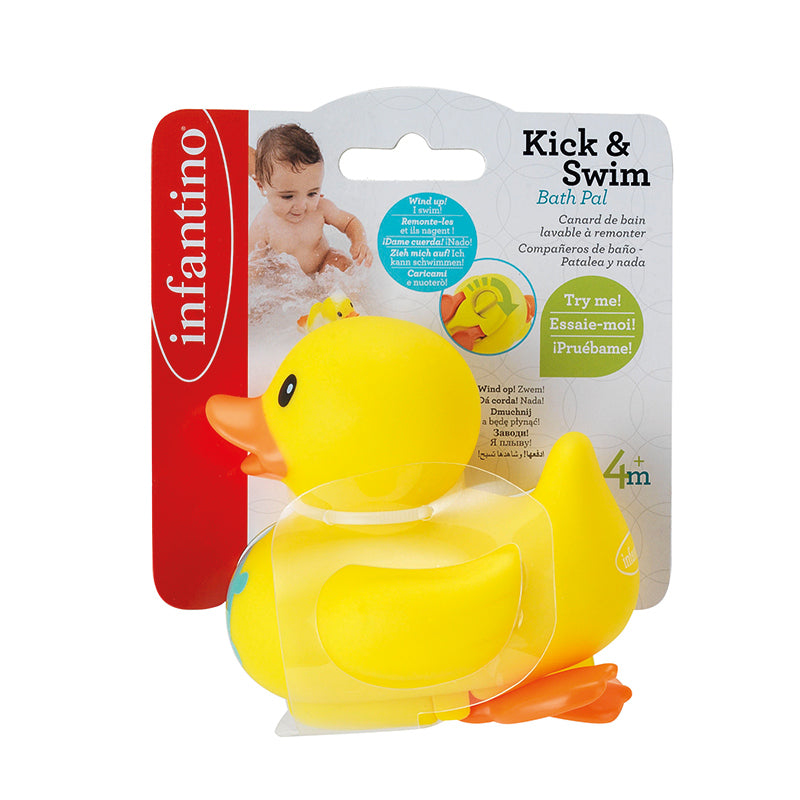 Infantino Washable Wind Up Duck l Baby City UK