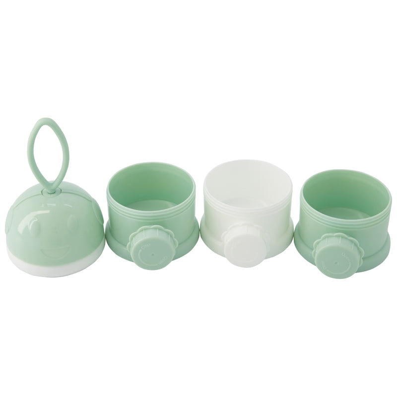 Kikka Boo Milk Formula Triple Stacking Portable Dispenser Mint l Baby ...