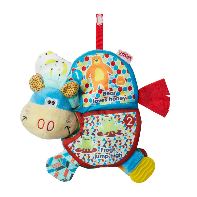 Nuby Flip Flop Teether Book l Baby City UK