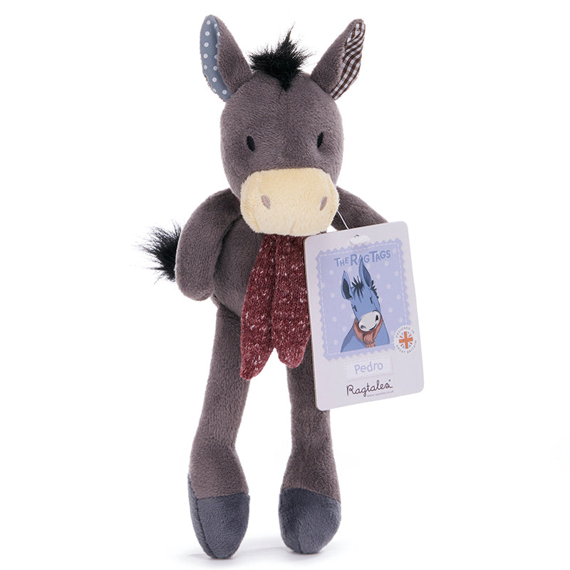 Ragtales Ragtag Pedro the Donkey 25cm l Baby City UK