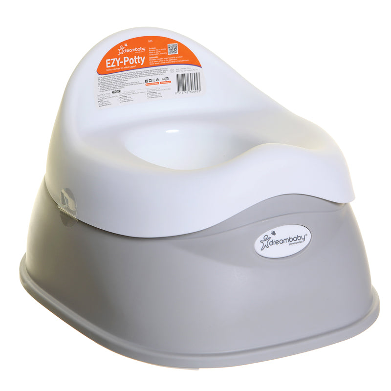 Dreambaby New Ezy Potty Grey/White l Baby City UK