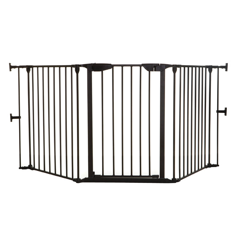 Dreambaby Newport Adapta 3-Panel Gate Black l Baby City UK