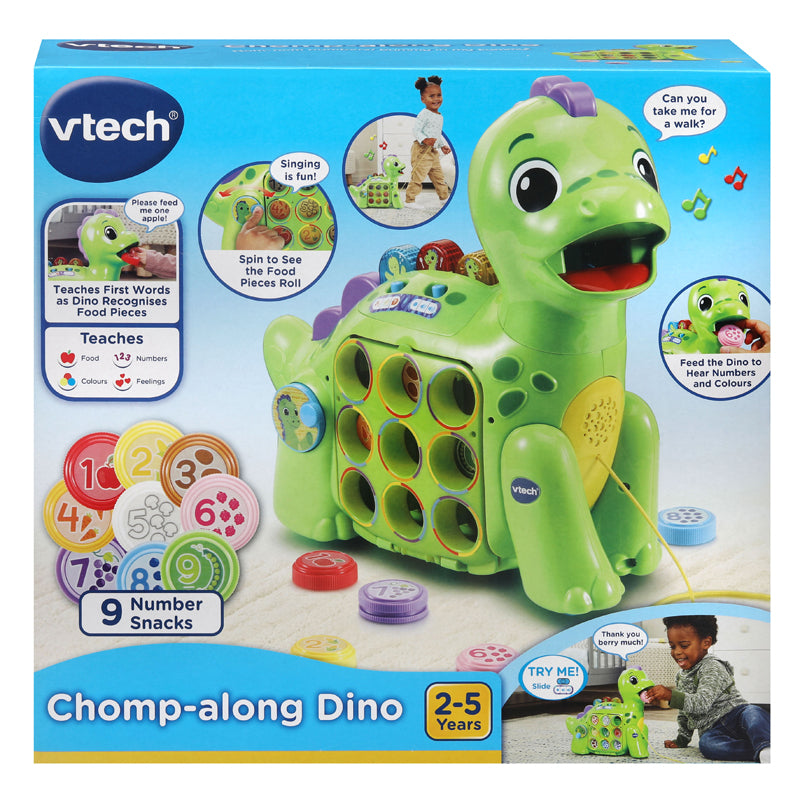 VTech Chomp-along Dino at Baby City Online