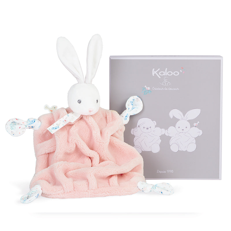 Kaloo Plume Doudou Rabbit Powder Pink l Baby City UK