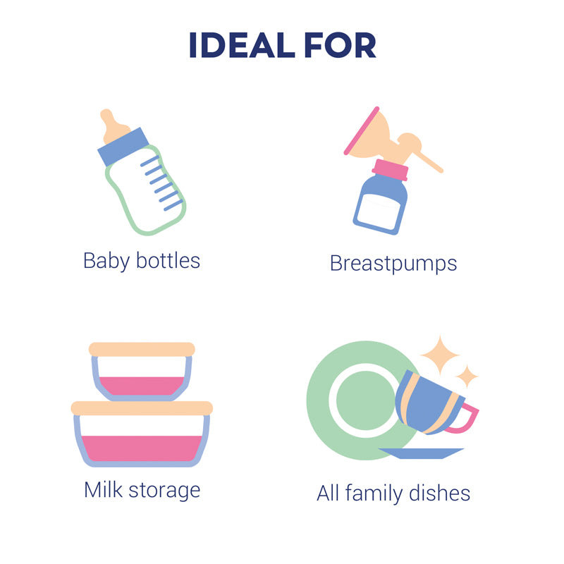 Milton Baby Bottle Cleaner 500ml l Baby City UK