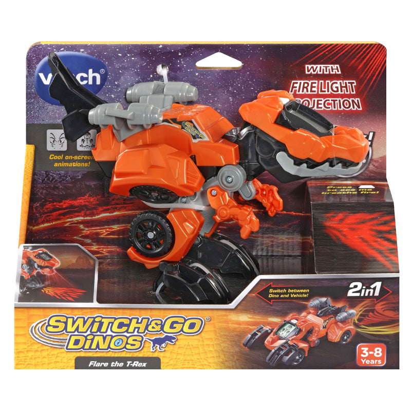 VTech Switch & Go Dinos® Flare the T-Rex l Baby City UK